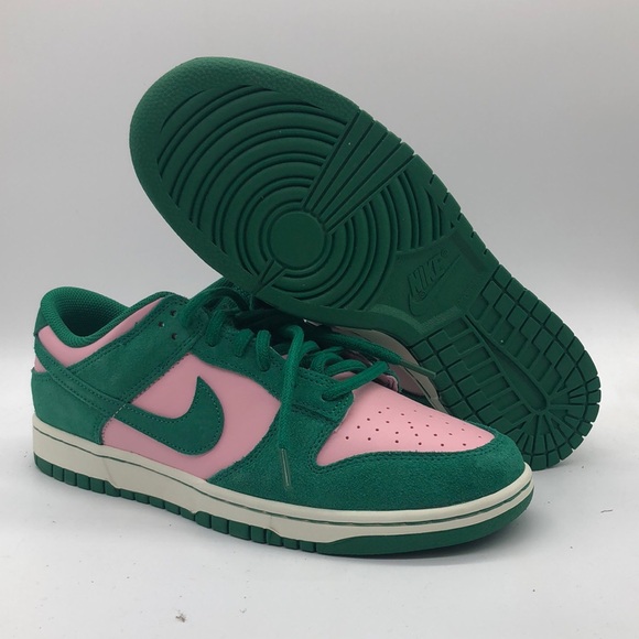 Nike | Shoes | Mens Nike Dunk Low Retro Se Greenpink Fz549600 Nwob ...